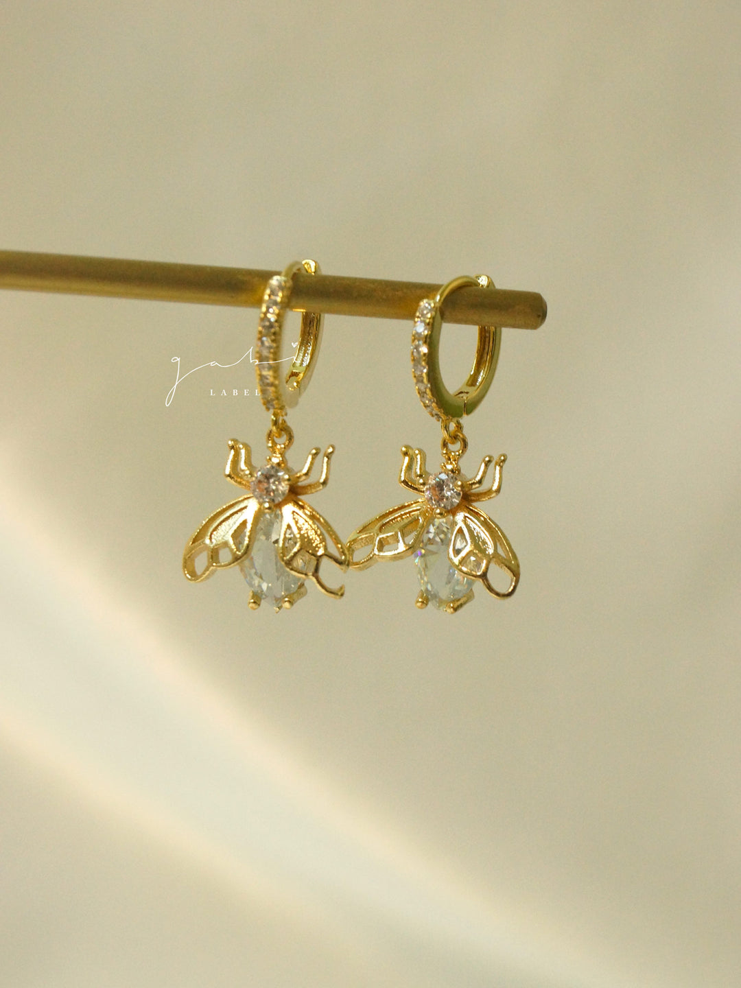 Sparkle Bug Huggies *18K Gold-plated – Gabi The Label